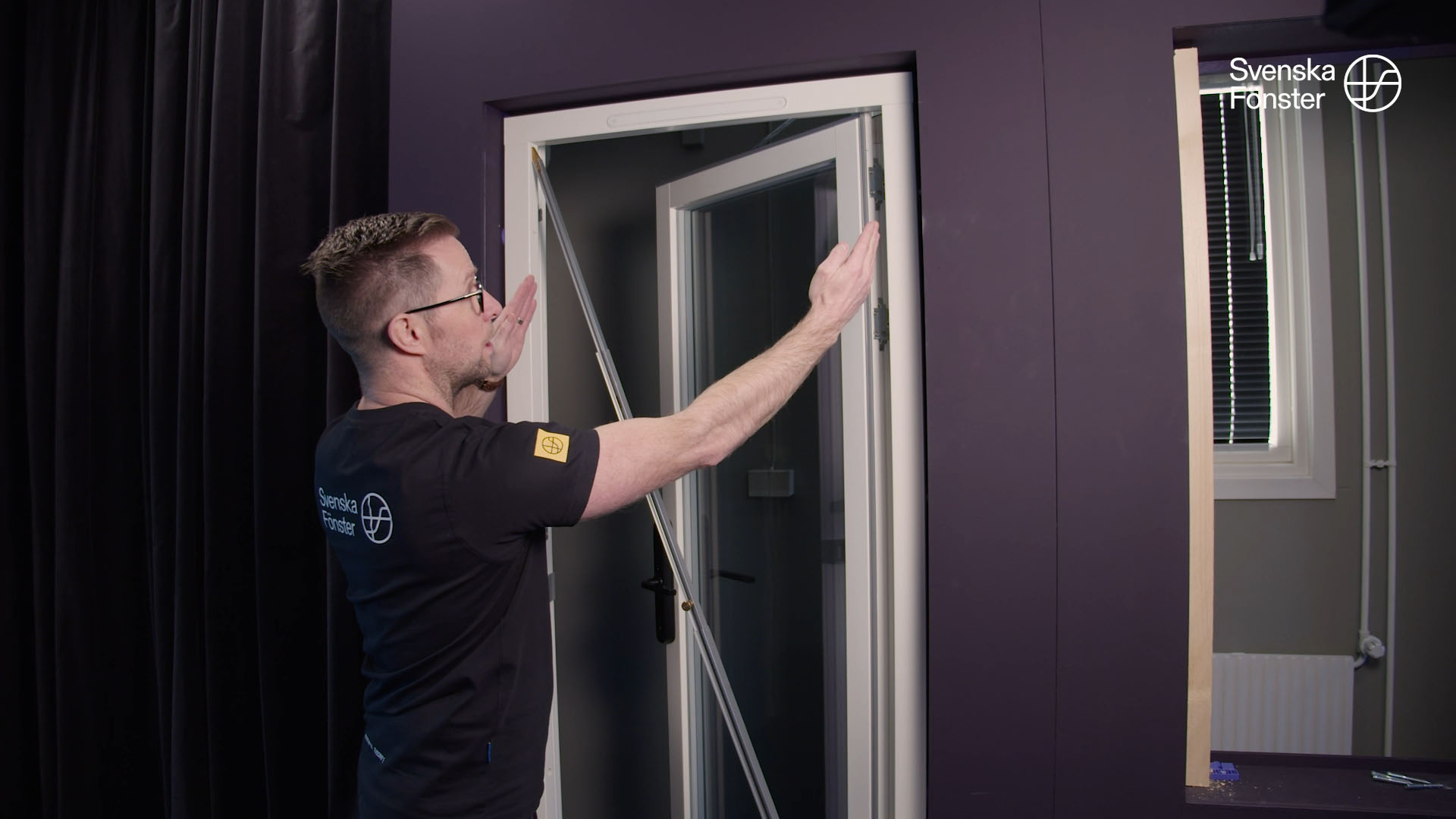 Felsökning av montage av altandörr med kontroll av diagonalmått